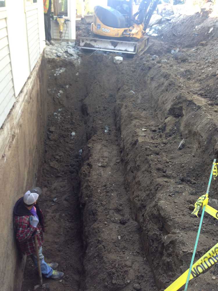 Perimeter Drain Replacement & Water Proofing | Rather Be Plumbing