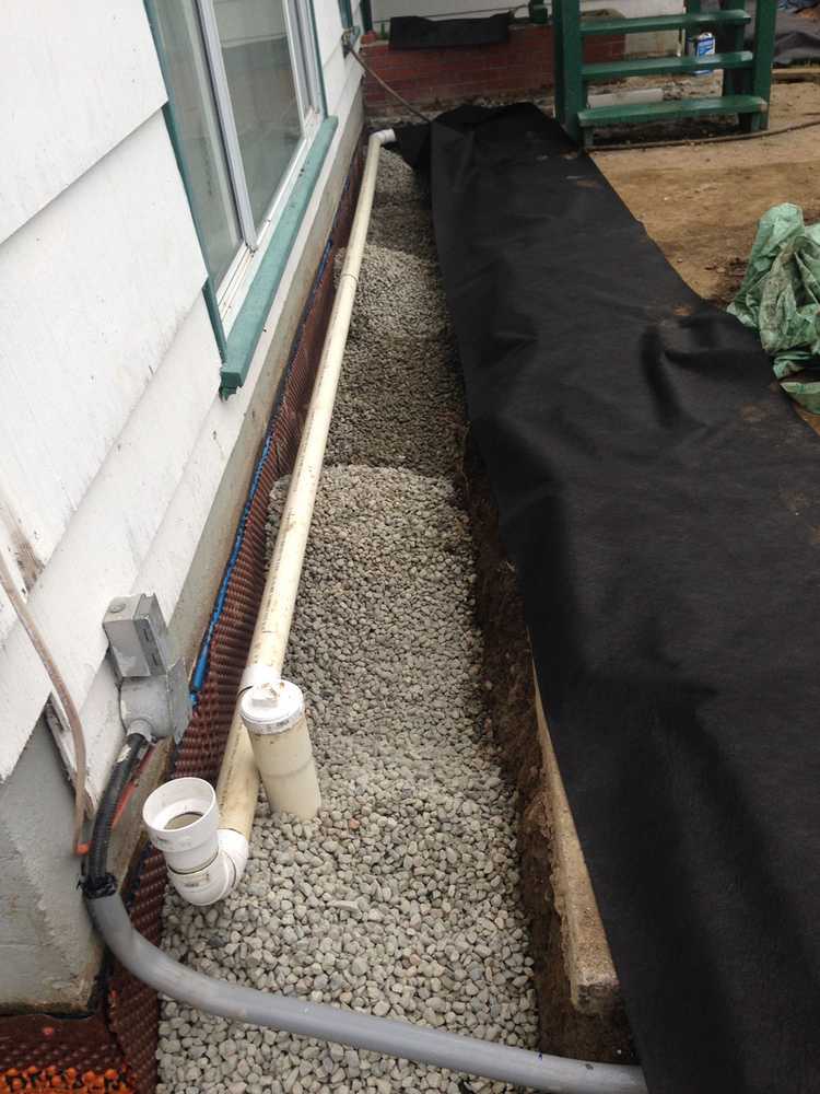 Perimeter Drain Replacement & Water Proofing | Rather Be Plumbing